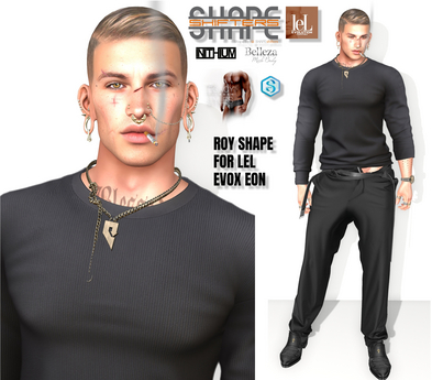 Second Life Marketplace - [SHAPEshifters] ROY SHAPE LEL EVOX HEAD EON ...